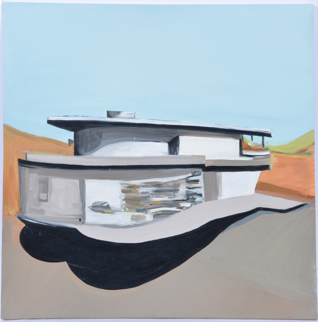 Mary Ann Strandell, "cliff Dwelling", 2006, Oil/canvas, Auction