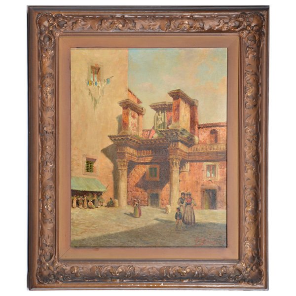 R Gigli, Painting, Le "Colonnacce" al Foro di Nerva - Feb 22, 2014 ...