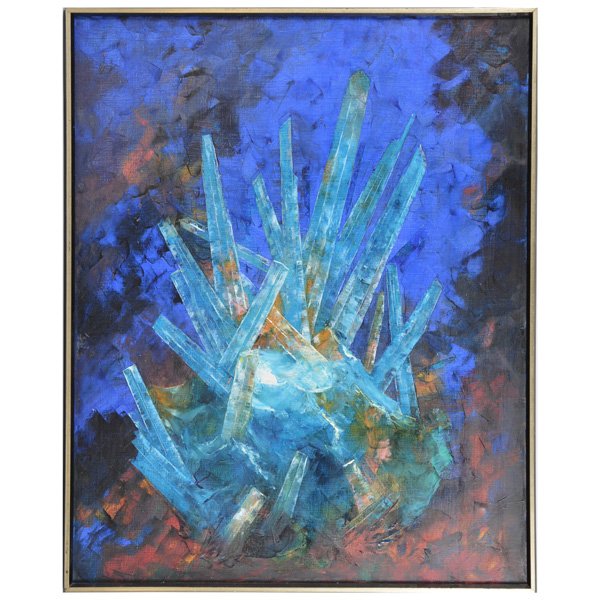 Hermann Dieste (german, B. 1931) Oil Painting