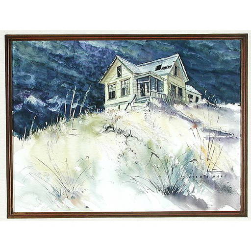 Lyle V. Ball Western Painting. Nevada