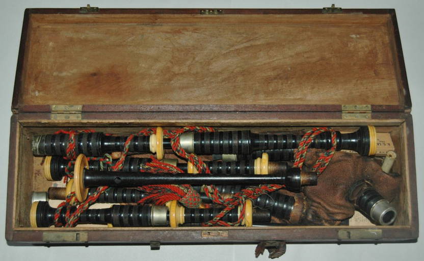 Old Bagpipe Musical Instrument
