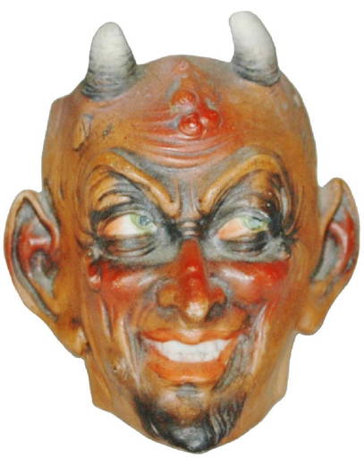 Bohne Porcelain 3" Satan Devil Match Holder