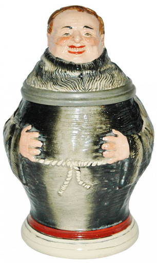 Full Color Monk Hanke Character Stein