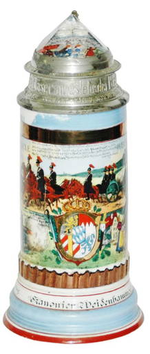 Regimental 11 Fld Art 4 Kanonier In Wurzburg Stein