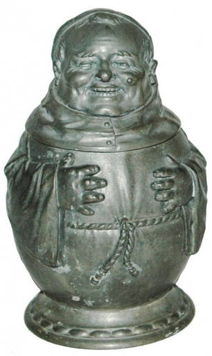 Pewter Monk Character Stein
