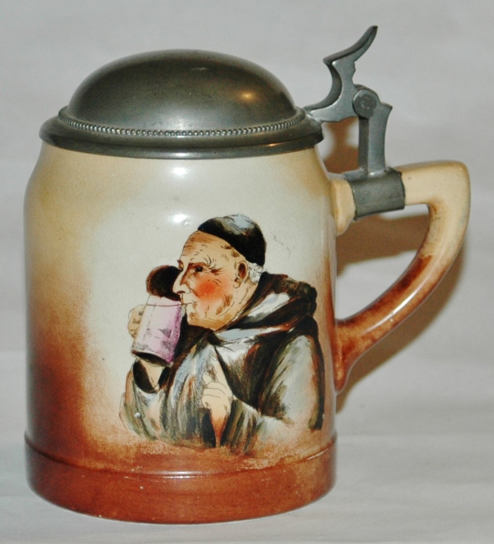 Handel 1/2L Monk Drinking Stein