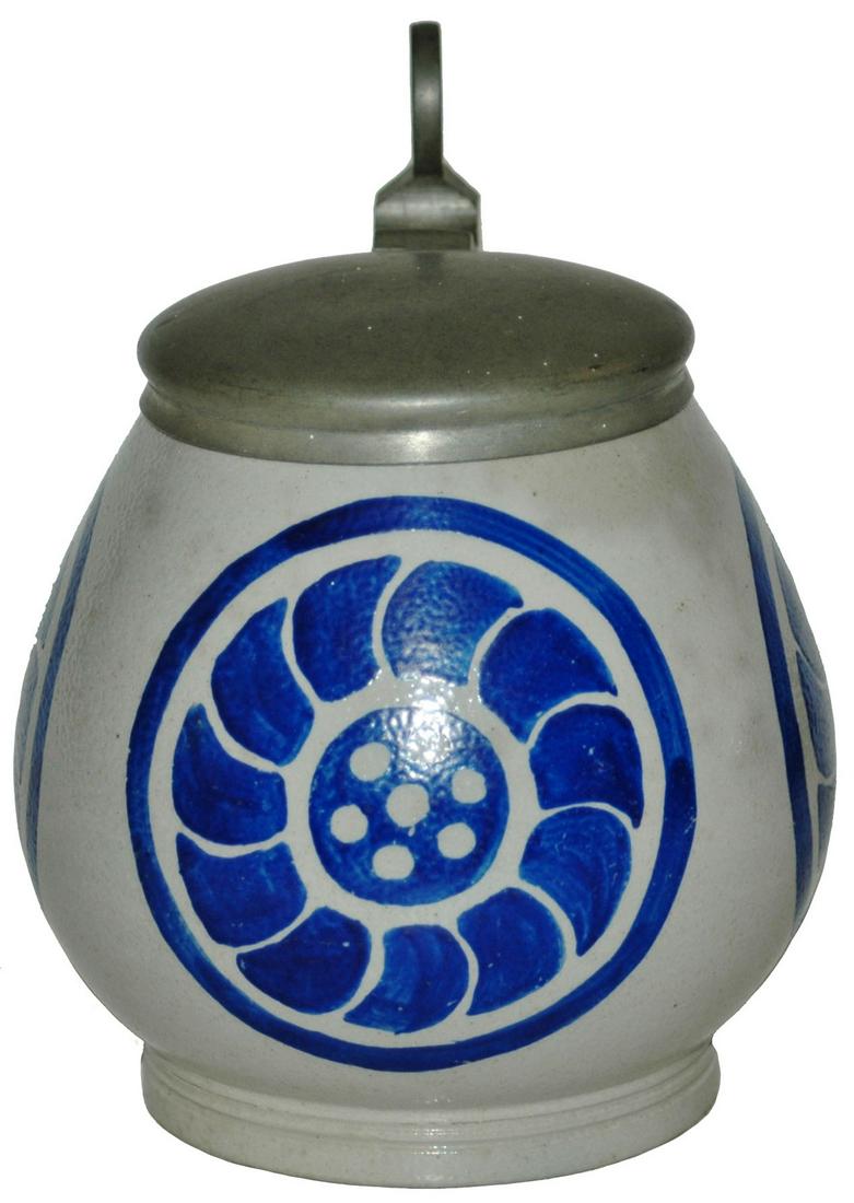Franz Ringer Art Nouveau Round Stoneware Stein (#0469) on Oct 06, 2021 ...