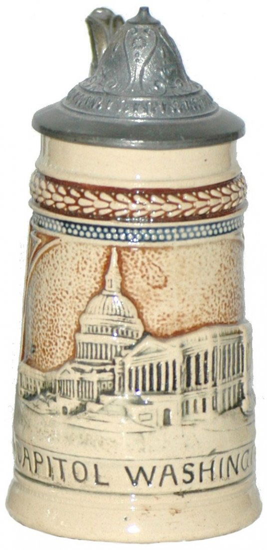 Miniature Capitol Building Washington Dc Stein