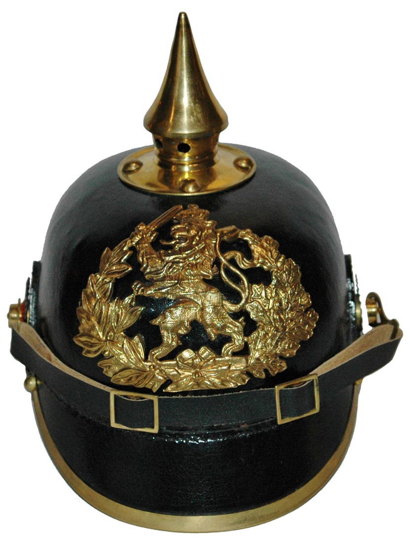 Imperial German Helmet Lion Shield Auction