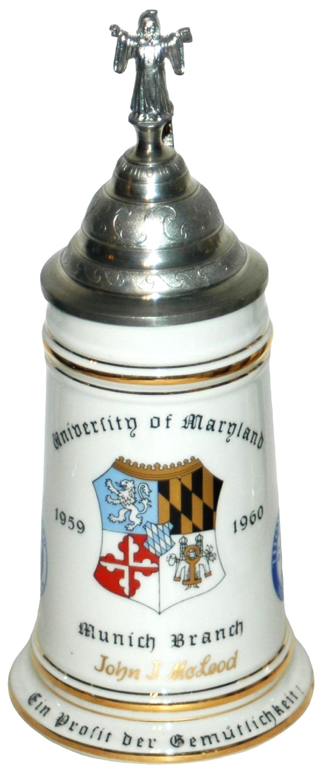 Us Cold War Regimental Munich Brewery Logos Stein Auction