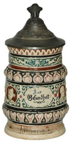 Dumler & Breiden 1/4 L. Relief Stein