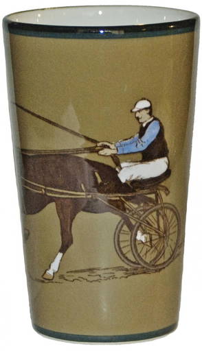 Sulky Driver & Horse V&b Dresden Beaker