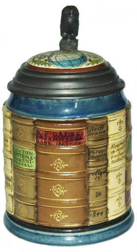 Uncommon Mathematics Mettlach Book Stein W Inlay