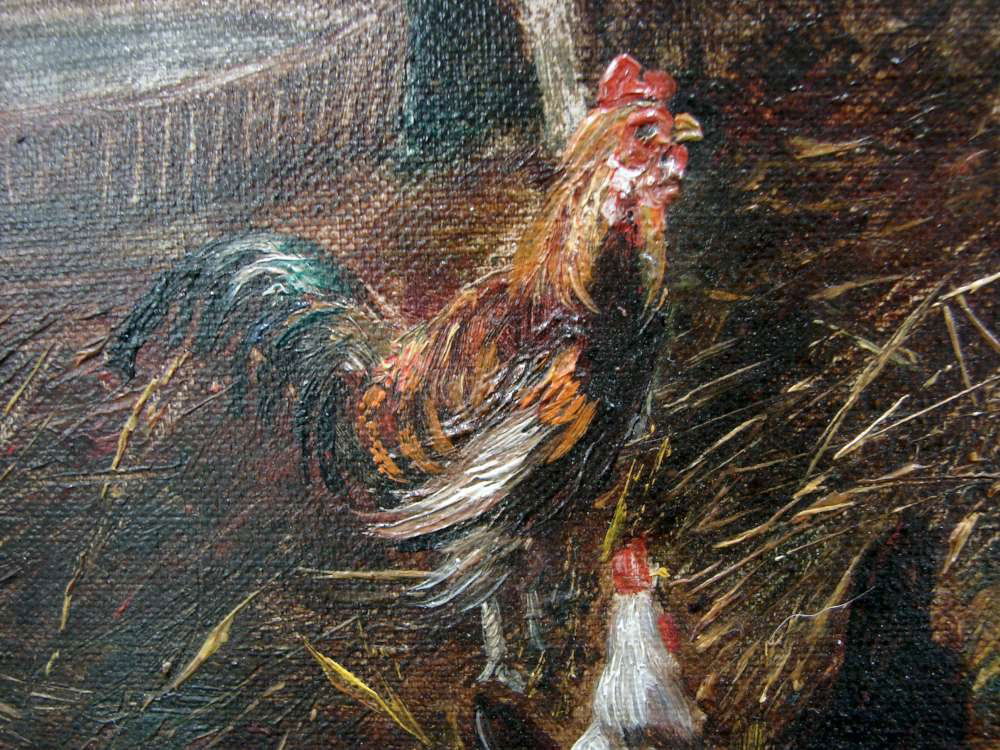 Julius Segal Oil Canvas Painting