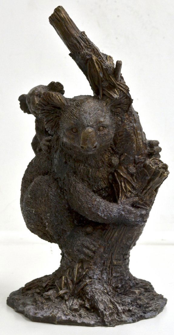Koala Bronze Statue - May 18, 2014 | Sheffield & Sons in CA