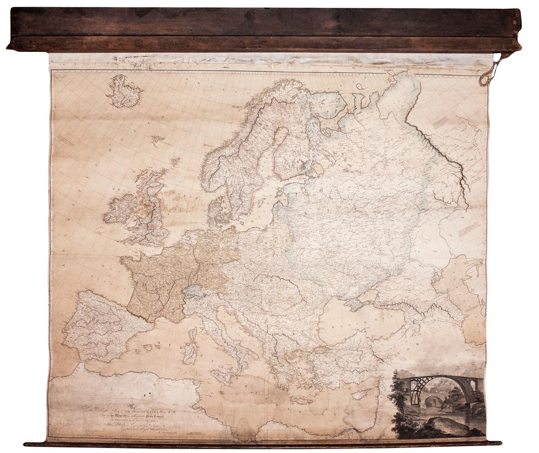 Arrowsmith, Map of Europe