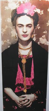 130: Richard Duardo Long Frida Hand painted s