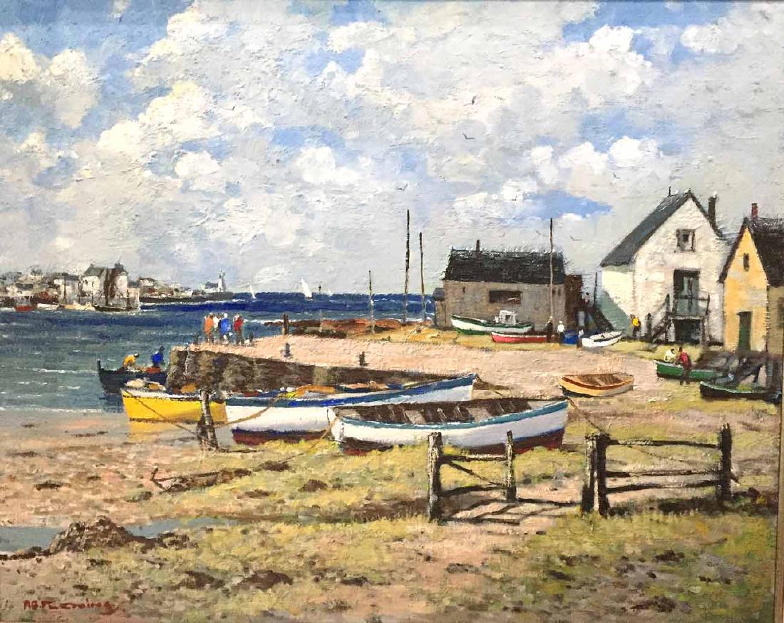 A.G. Fleming Oil Painting