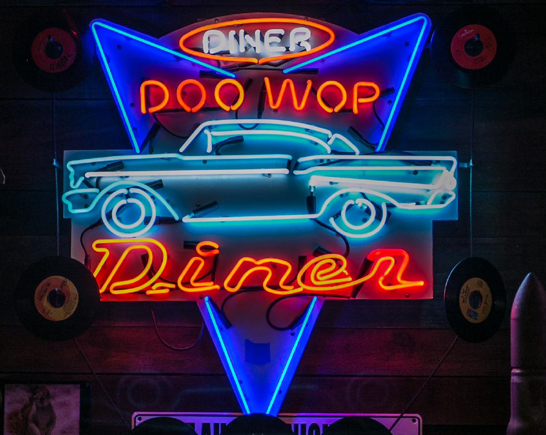 Neon Sign, Doo Wop Diner