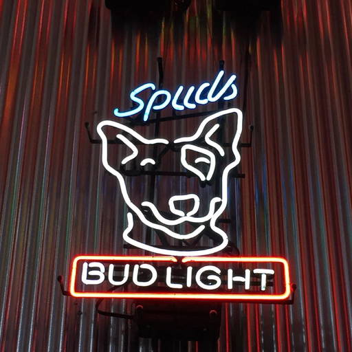 Spuds Bud Light Sign