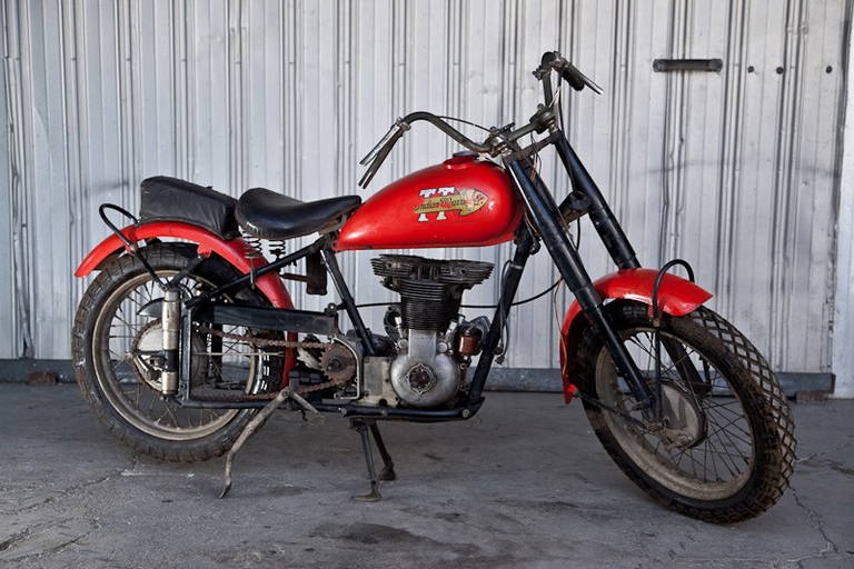 1950 Indian Warrior Tt Motorcycle