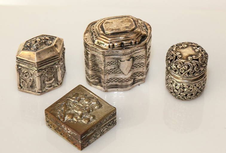 Sterling Silver Cache Boxes