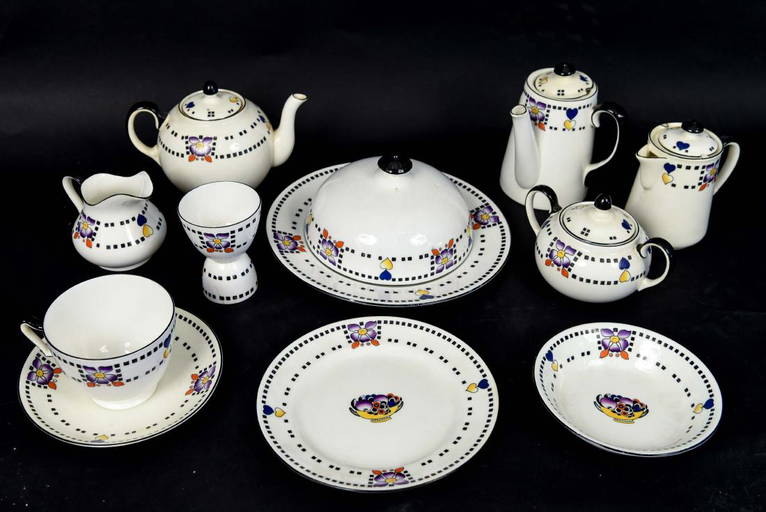 Paragon Porcelain Breakfast Service
