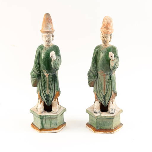 Chinese Ceramic Roof Tile Figures