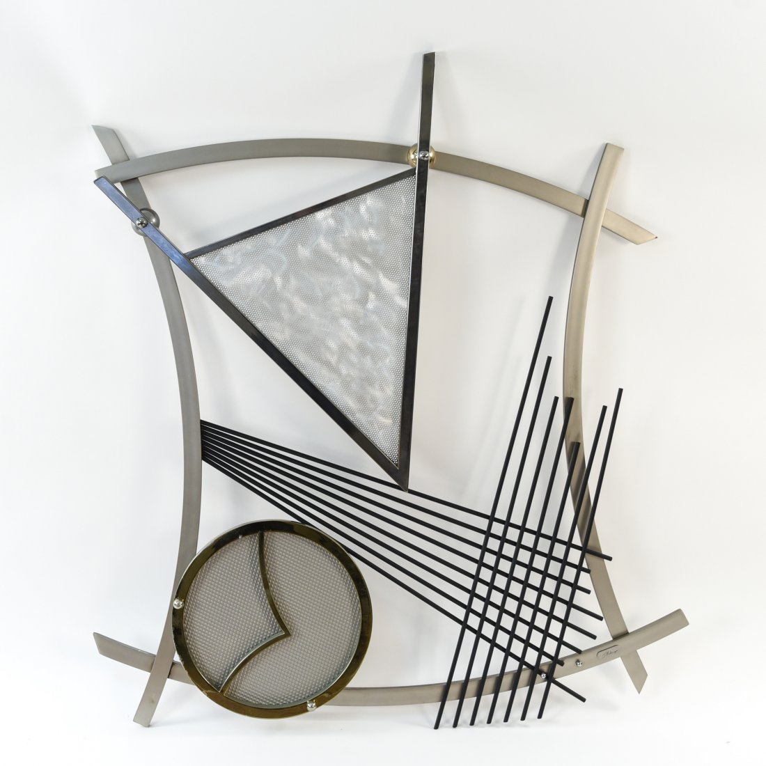 LARGE JEFF MEHRINGER "ECLIPSE" WALL SCULPTURE