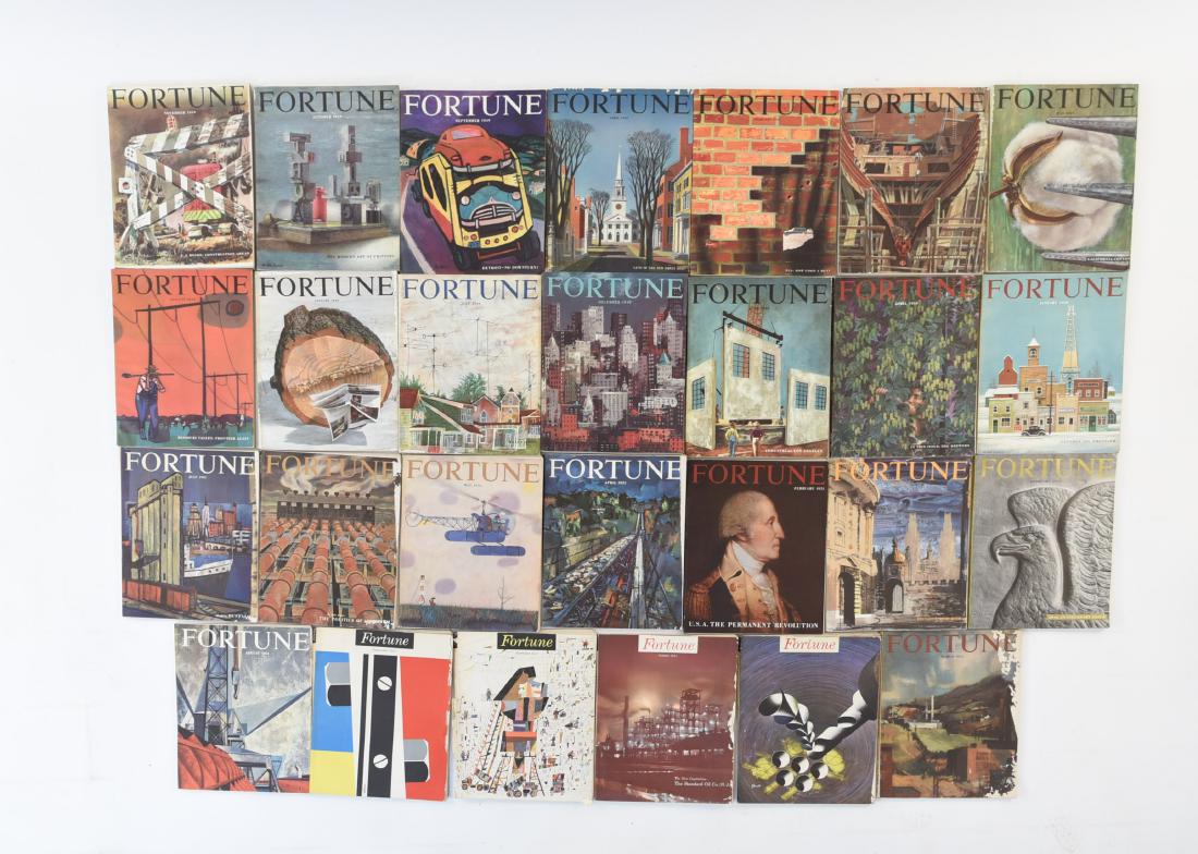 1949, 1950, 1951 Fortune Magazines