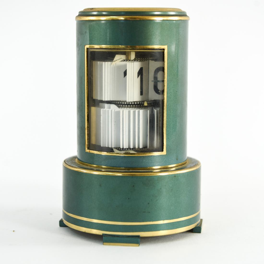 J. MERGENHAGEN PLATO GERMAN FLIP TICKET CLOCK