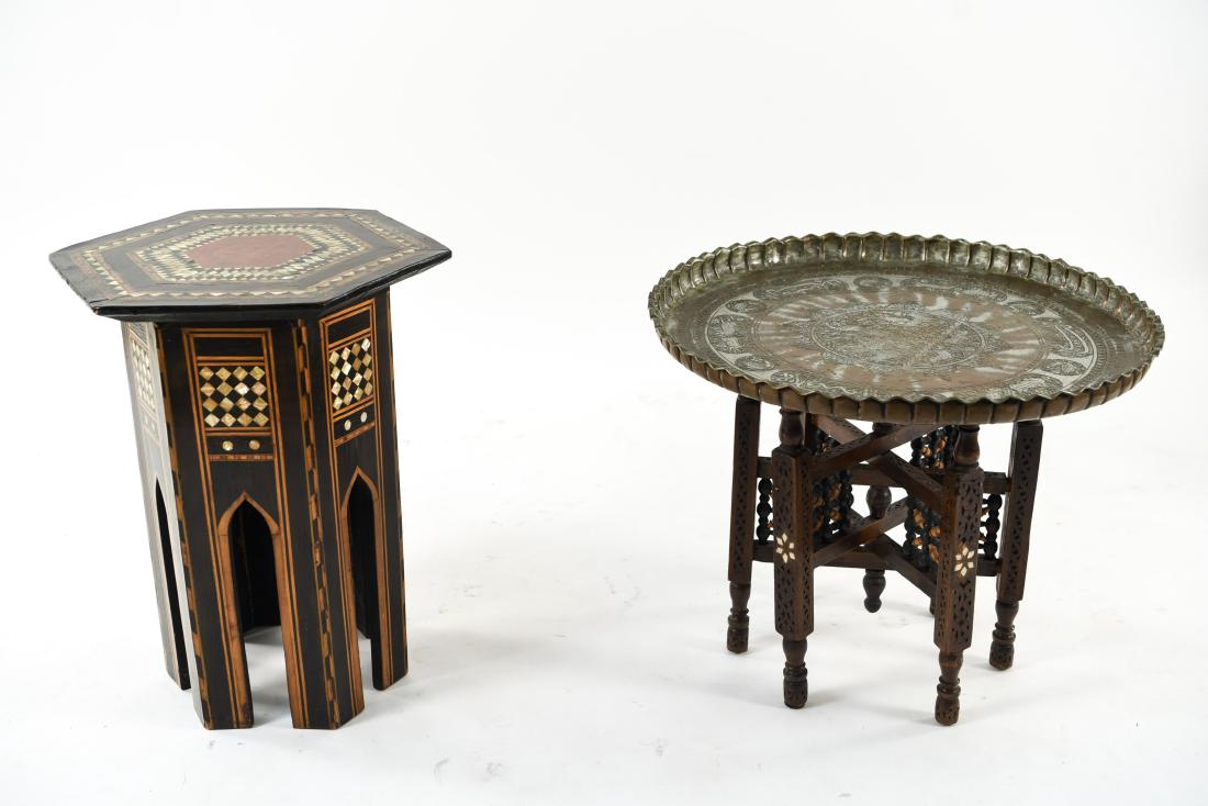 (2) Middle Eastern Tables