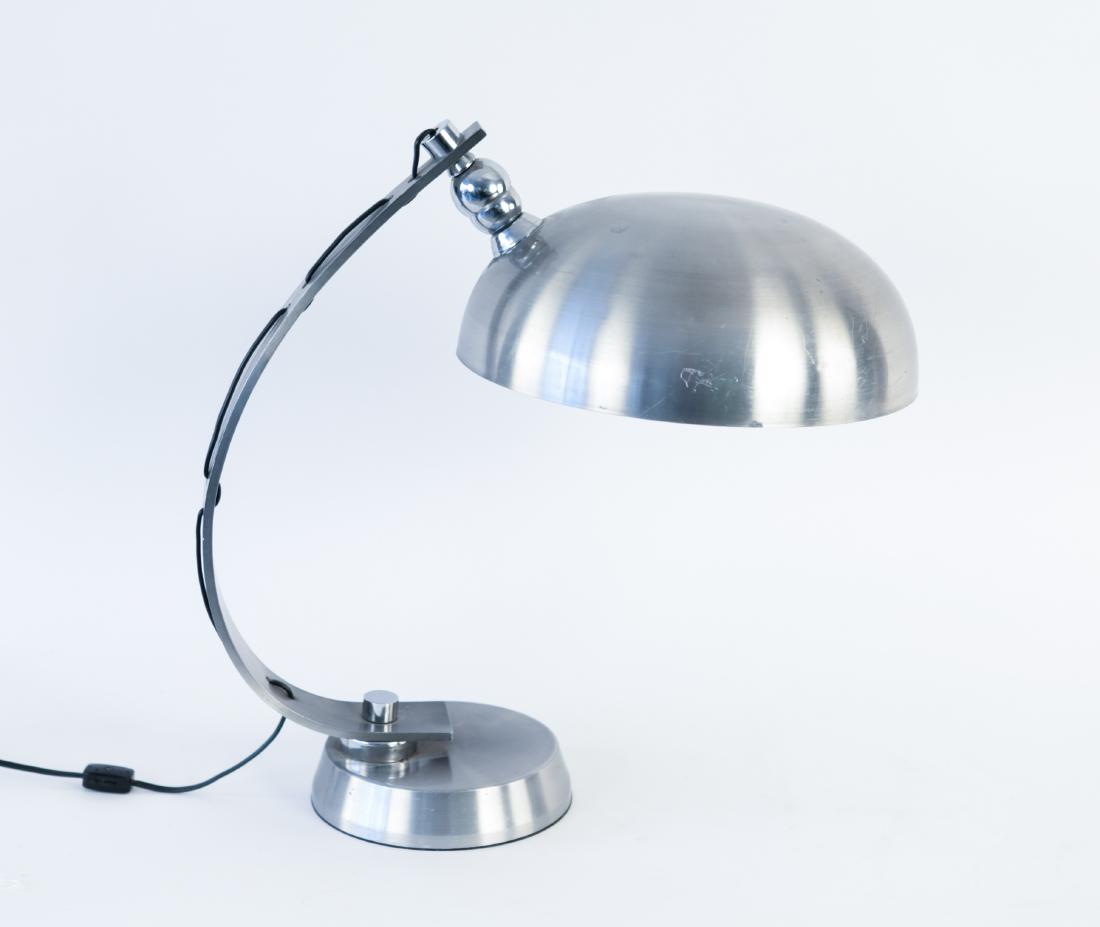 Chrome Arc Desk Lamp