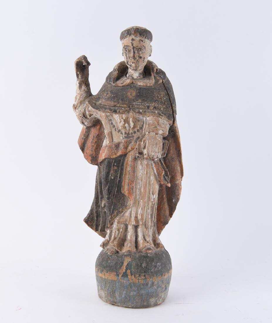 19th Century Spanish Colonial Santo Figure