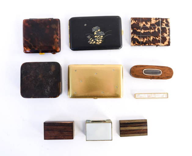 Grouping Of Vintage And Antique Boxes