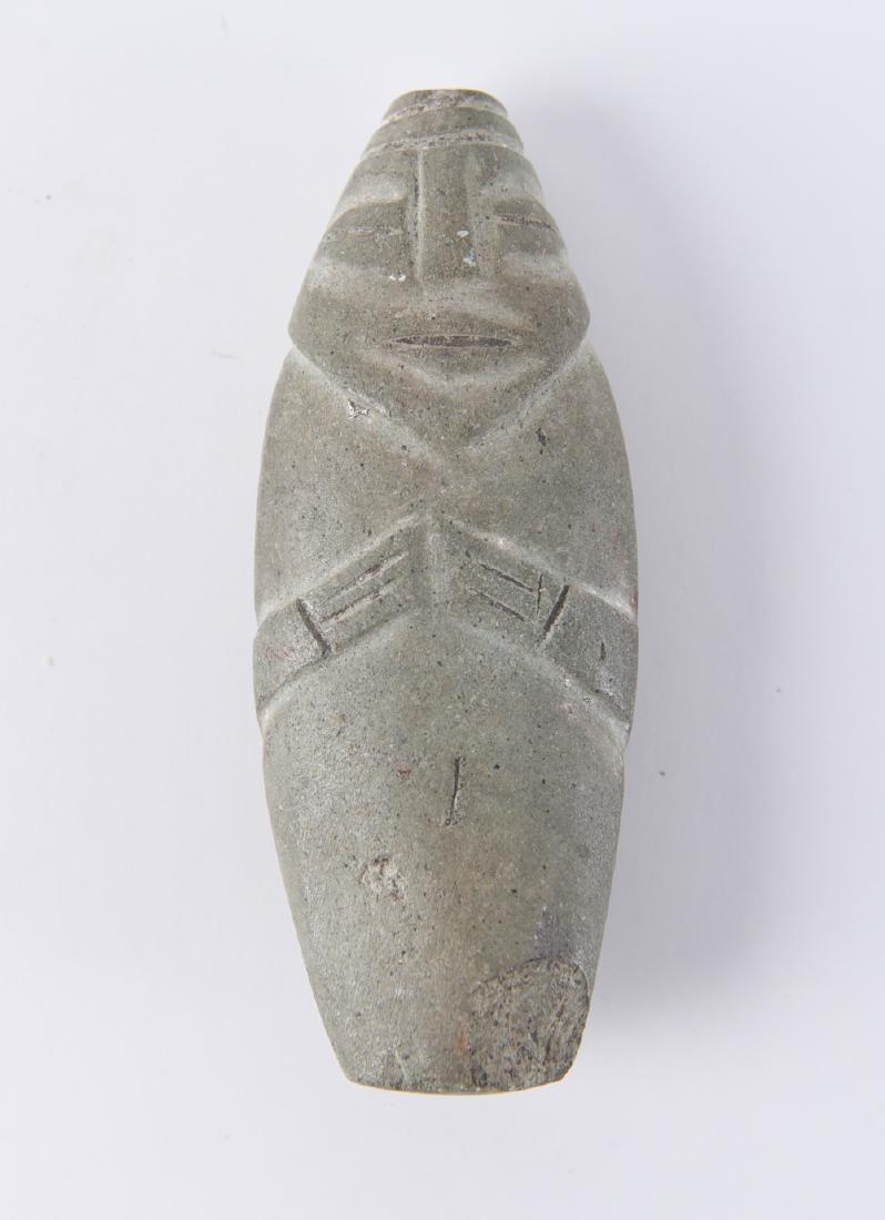 Ancient Pre Columbian Stone Carved Figure