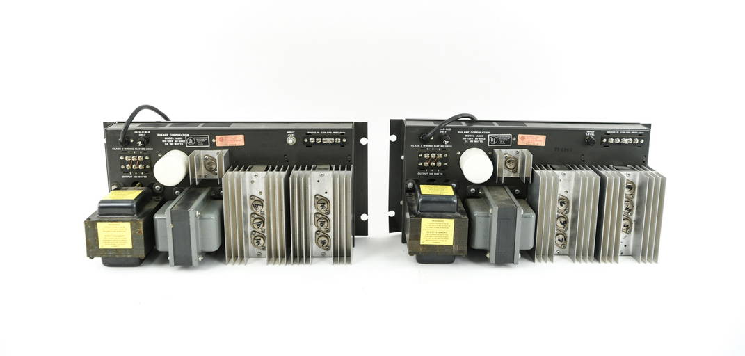 (2) Dukane Model 1a803 Amplifiers