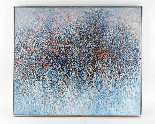 Gabor Peterdi (1915 2001) O/c