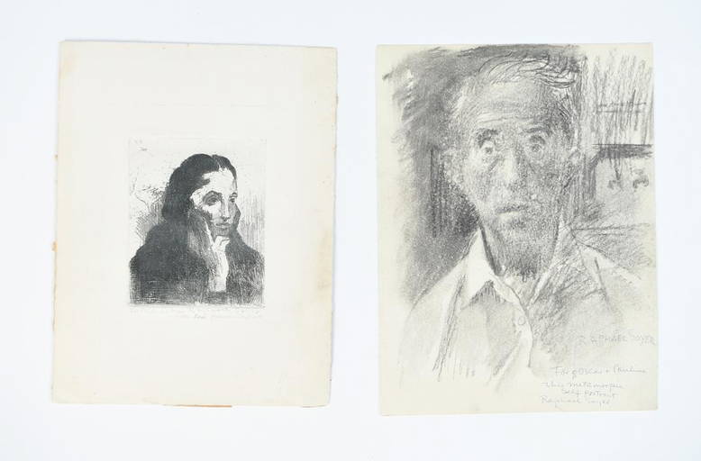 Raphael Soyer Drawing And Print