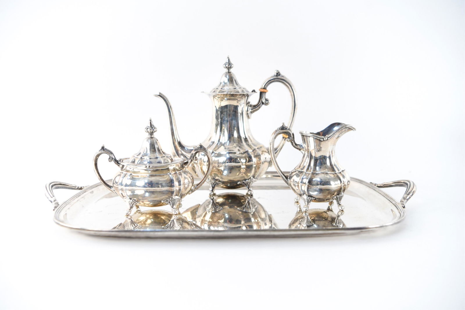 CARTIER STERLING SILVER TEA SET - Nov 24, 2019 | Westport Auction in CT