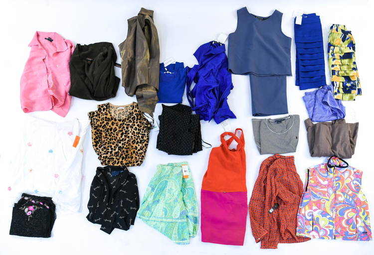 Grouping Of Ladies Designer Clothing