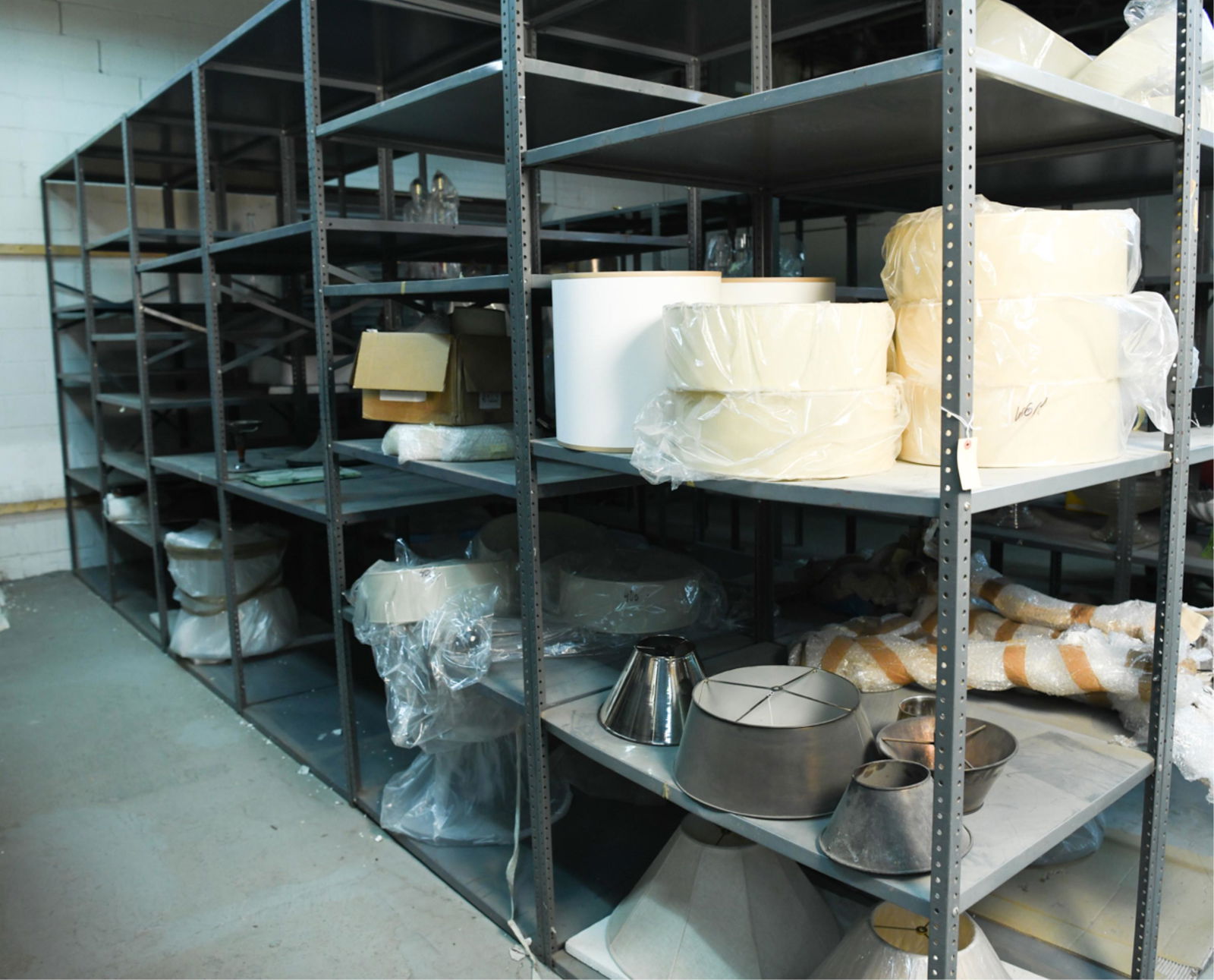 Industrial Metal Shelving