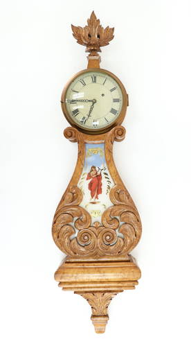 Attr. Elmer Stennes Banjo Clock