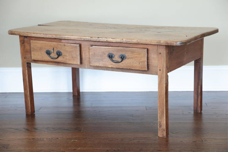 18TH C. TWO DRAWER LOW TABLE - Feb 23, 2021 | Westport Auction in CT