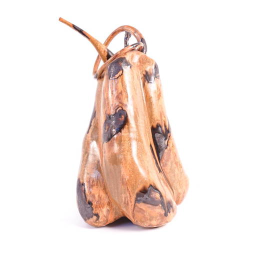 Artist Signed Ceramic Squash Sculpture