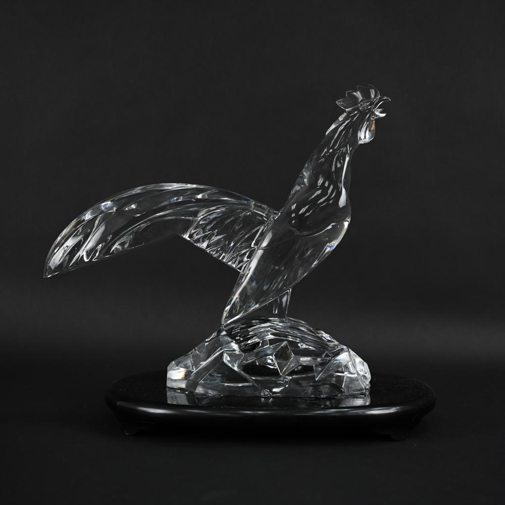 Baccarat Crystal Rooster