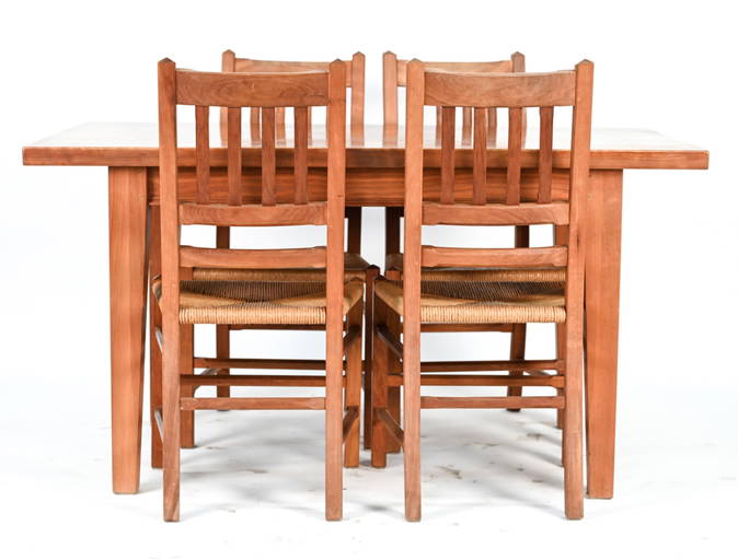 Charles Shackleton Dining Table & (4) Chairs