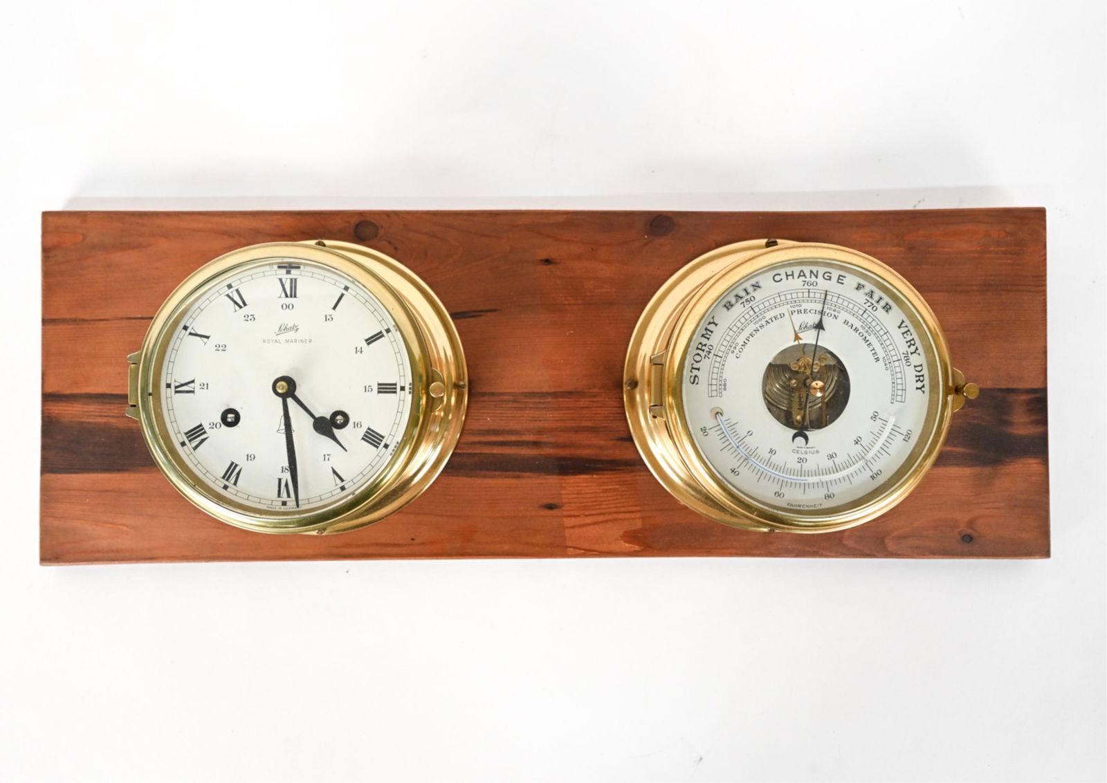 Schatz Royal Mariner Clock & Barometer