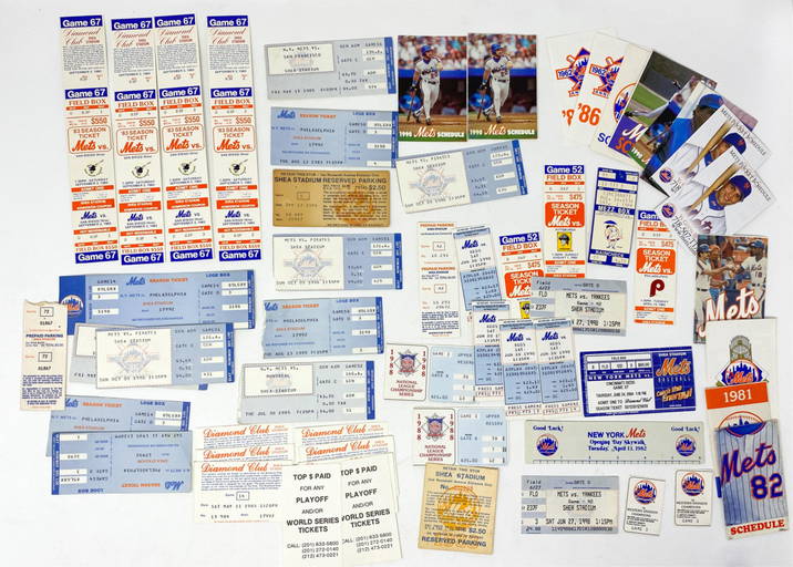 1980’s Mets Tickets And Season Schedules