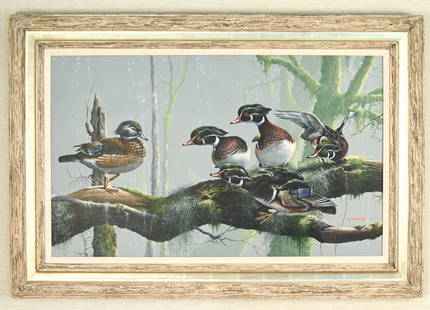 Phillip Crowe, American (b. 1947) Painting